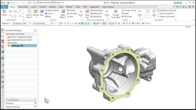 GIỚI THIỆU VÀ CÁC CHỨC NĂNG CHÍNH CỦA PHẦN MỀM NX SIEMENS – Trung tâm Đào tạo Solidworks STDC