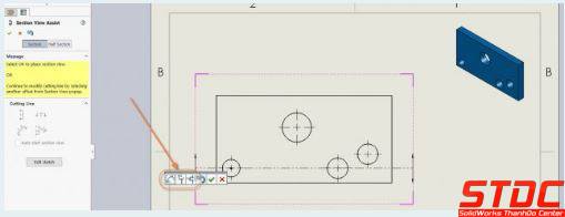 Tùy chọn View Jog Line trong tạo hình cắt – Trung tâm Đào tạo ...